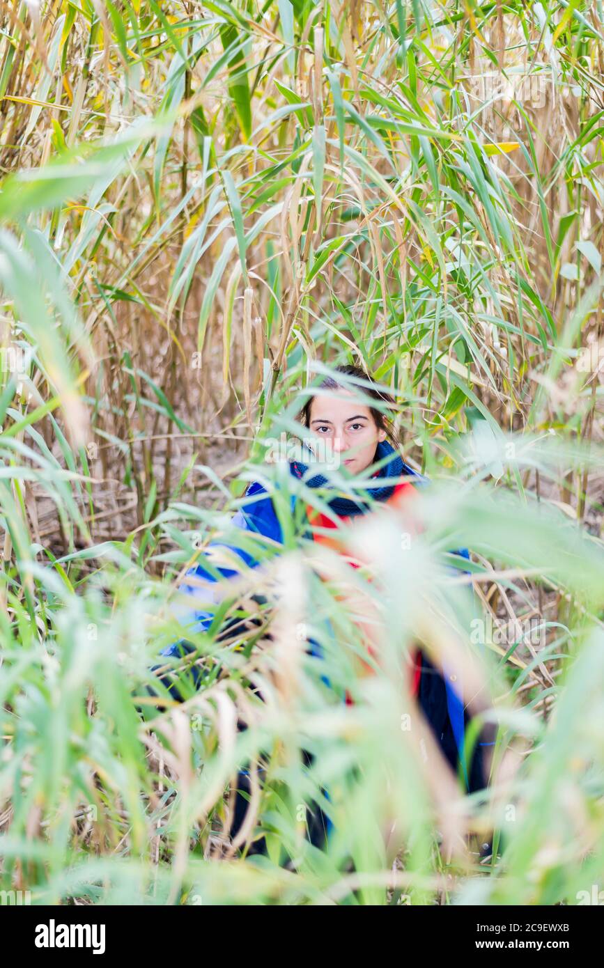 Teen in the jungle hi-res stock photography and images - Alamy