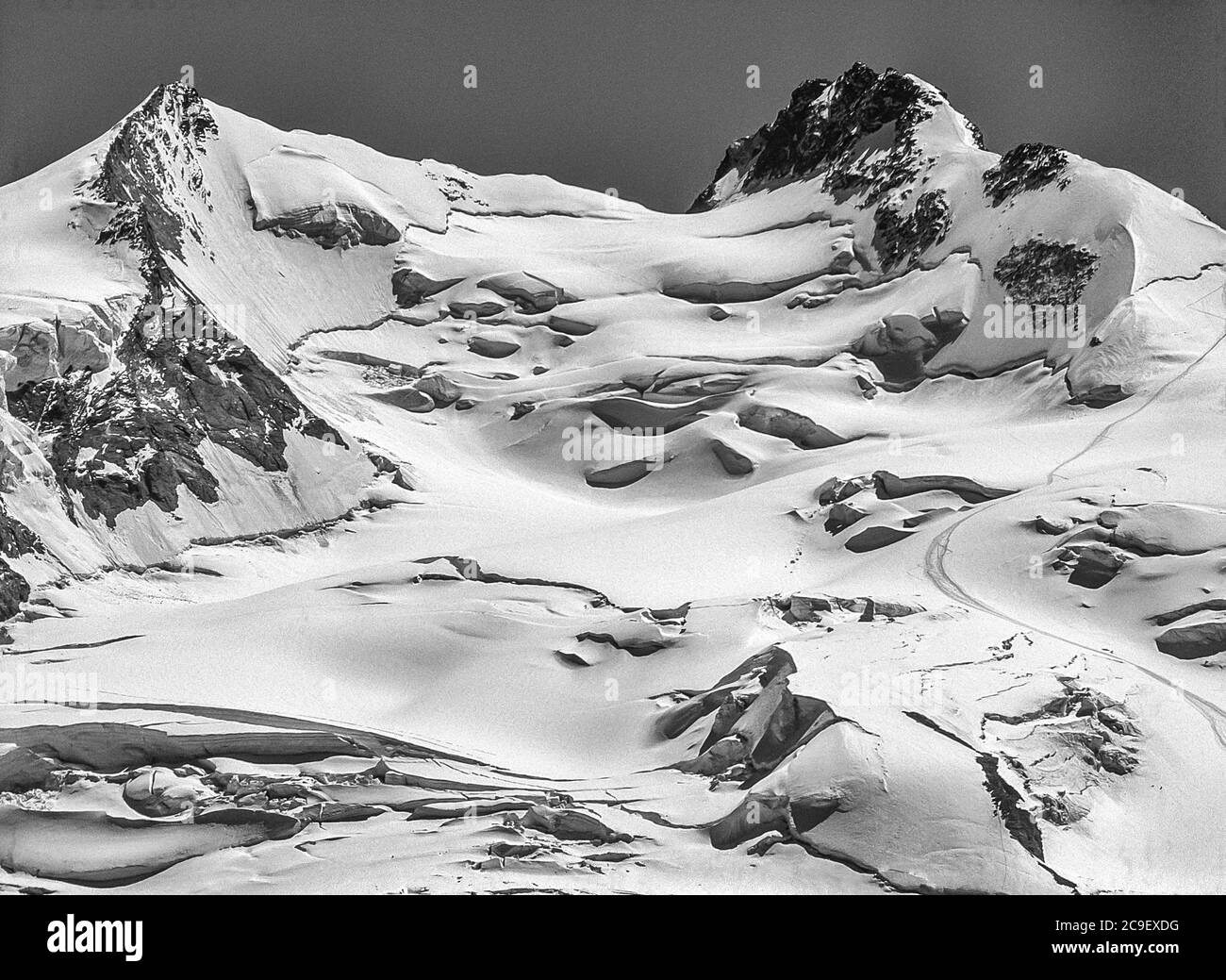 Zermattmonte rosa 1986 hi-res stock photography and images - Alamy