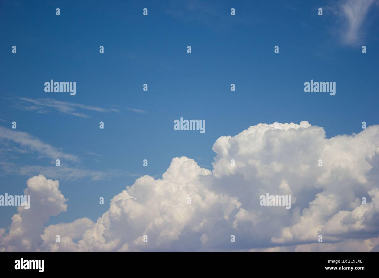Sky blue clouds background texture turquoise sunny cloudy heavenly ...