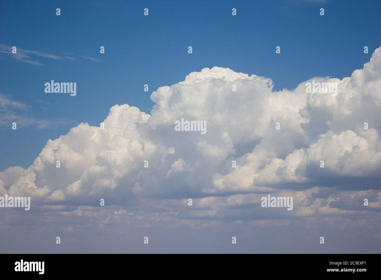 Sky blue clouds background texture turquoise sunny cloudy heavenly ...