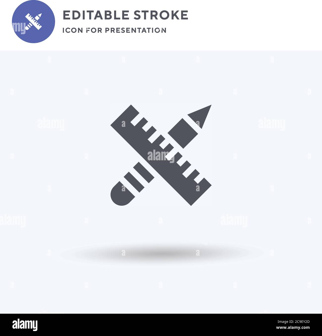 Tools icon vector, filled flat sign, solid pictogram isolated on white ...