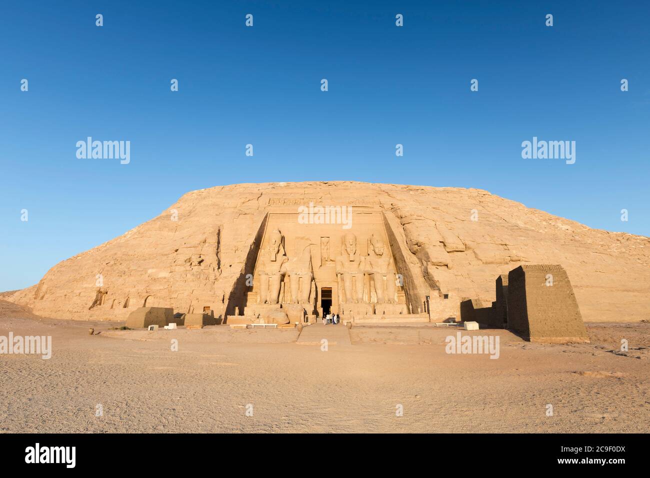 The great temple of Ramesses II, Abu Simbel, Egypt Stock Photo - Alamy