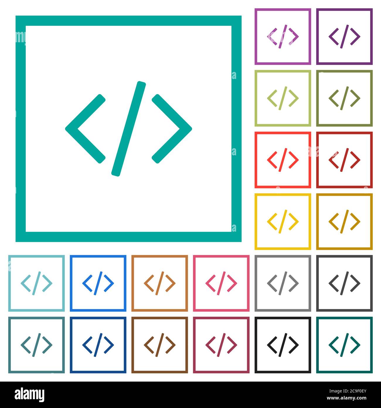 Front end web developer background Stock Vector Images - Alamy