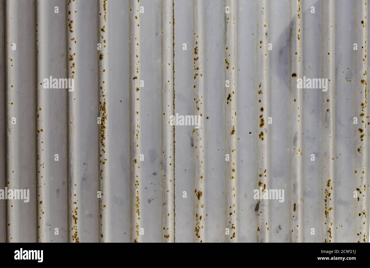 Silver metallic door, detail of garage door, metallic background Stock ...