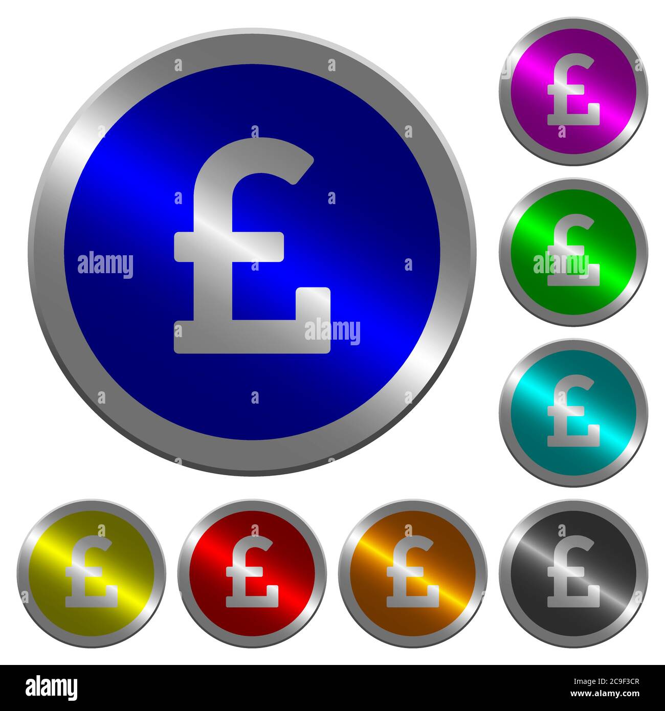 Pound sign icons on Cut Out Stock Images & Pictures - Alamy