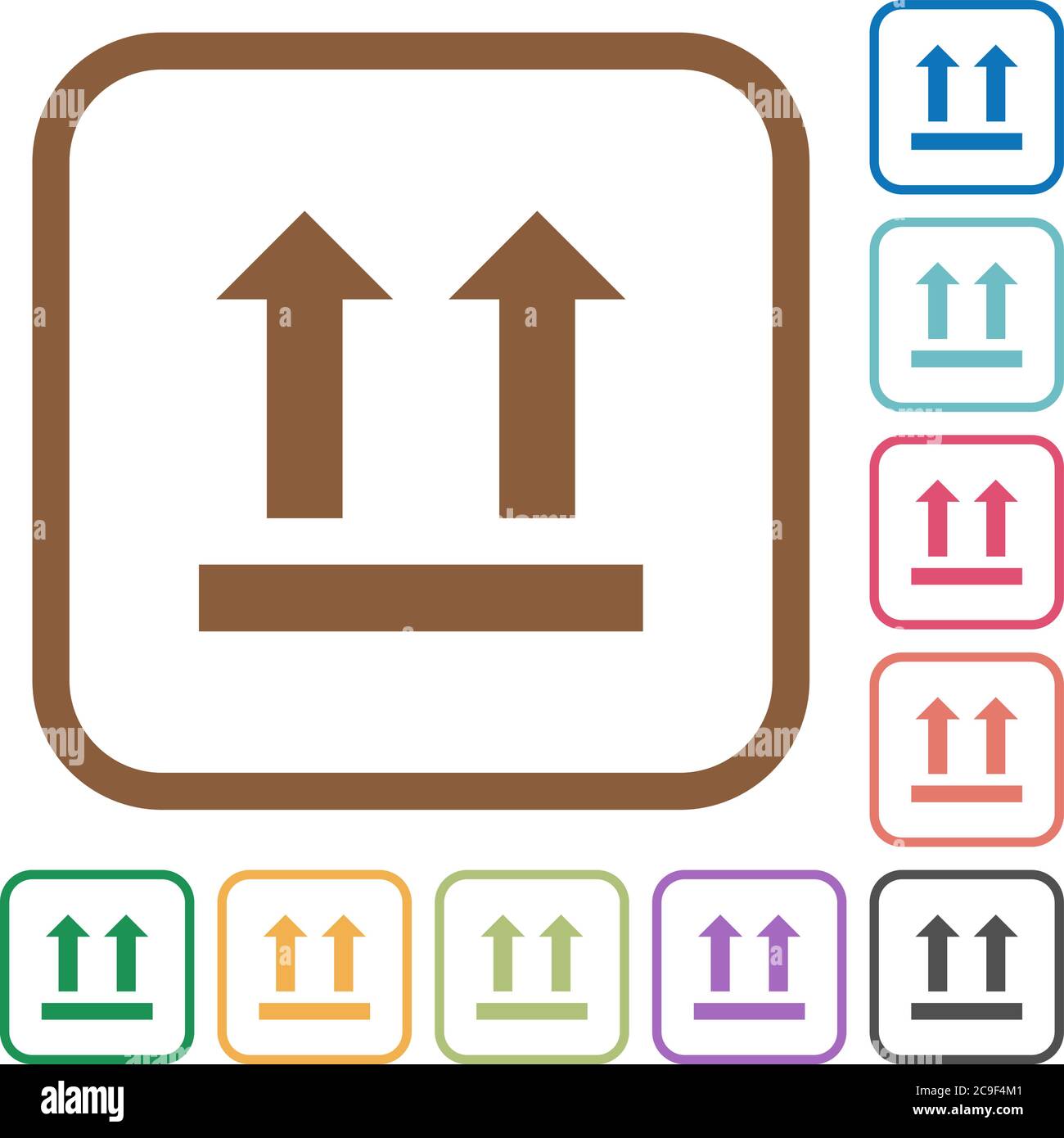 Set frames on side Cut Out Stock Images & Pictures - Alamy