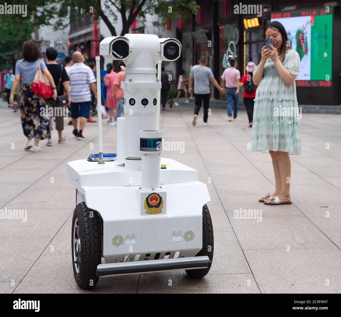 Nanjing, Nanjing, China. 31st July, 2020. JiangsuÃ¯Â¼Å'CHINA-A police ...