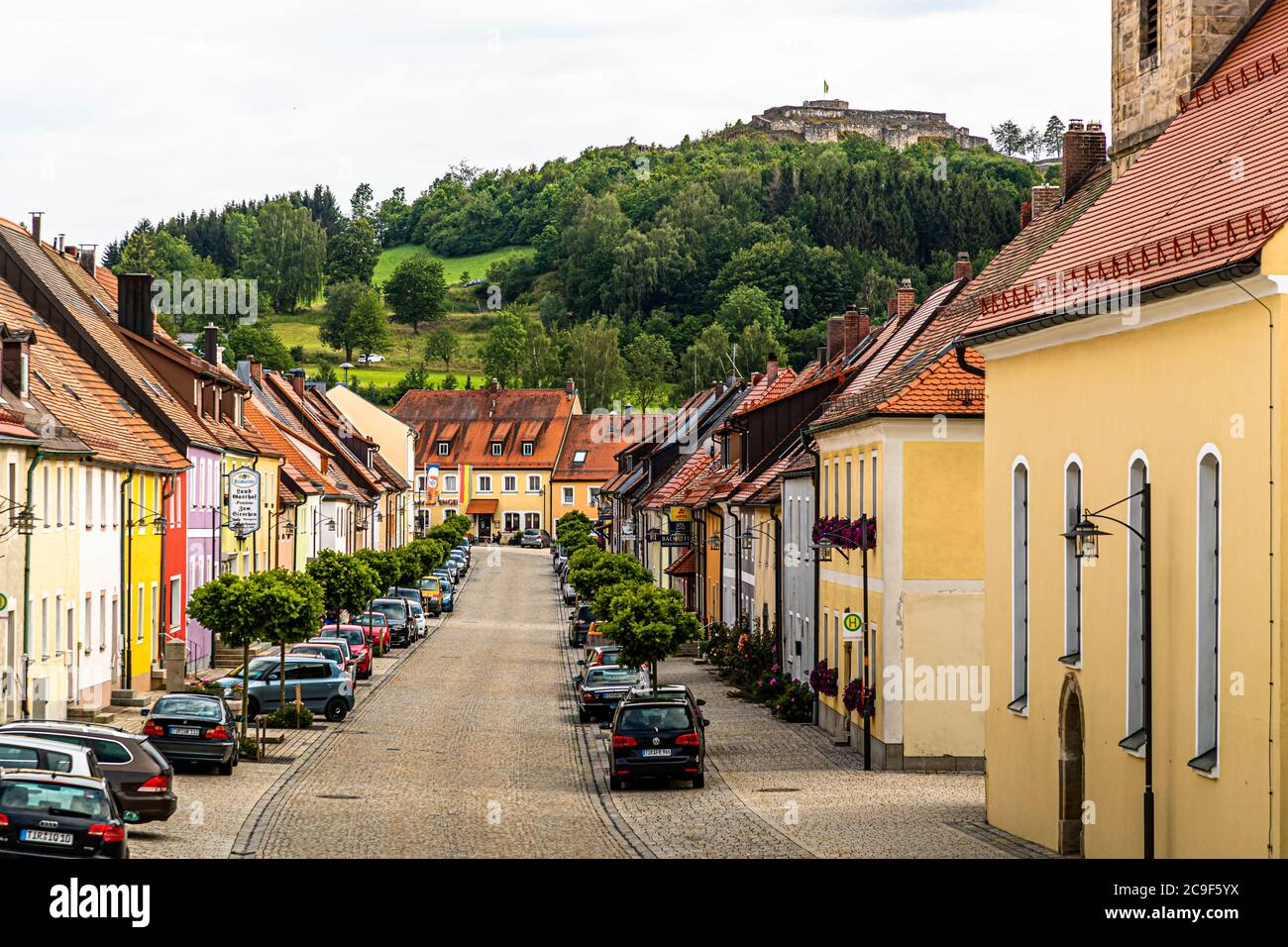 The Bavarian village Waldeck. Kemnath-Waldeck, Germany Stock Photo - Alamy