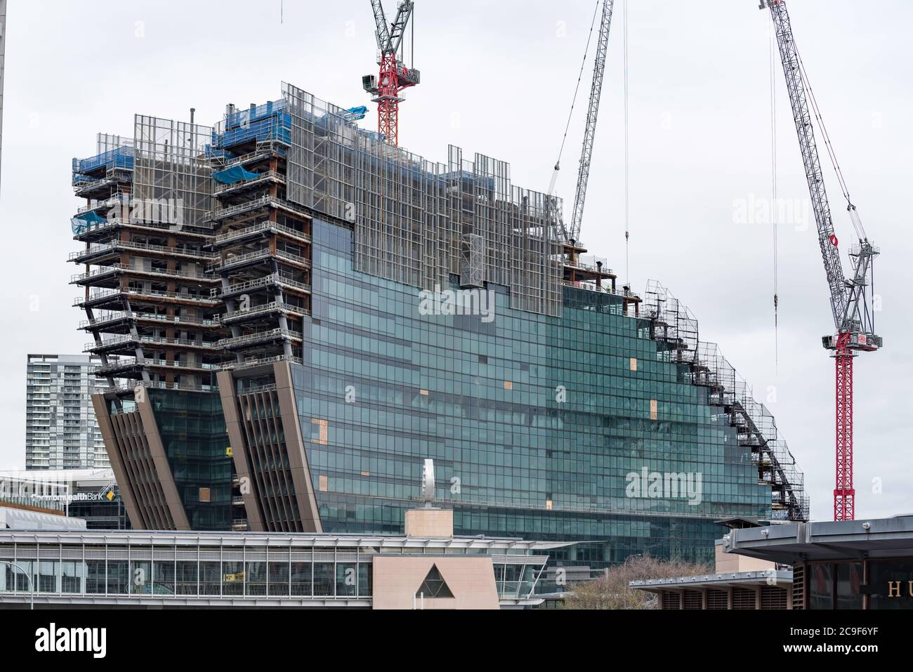 Darling Harbour, Sydney, Australia Jul 2020: The A$700m Imax, hotel and ...