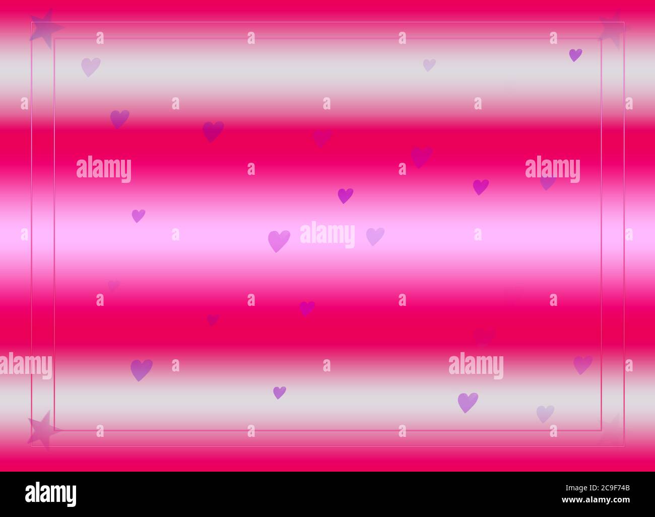 Rectangle Frame On Pink Gradient Background Template-For Banner, Poster ...