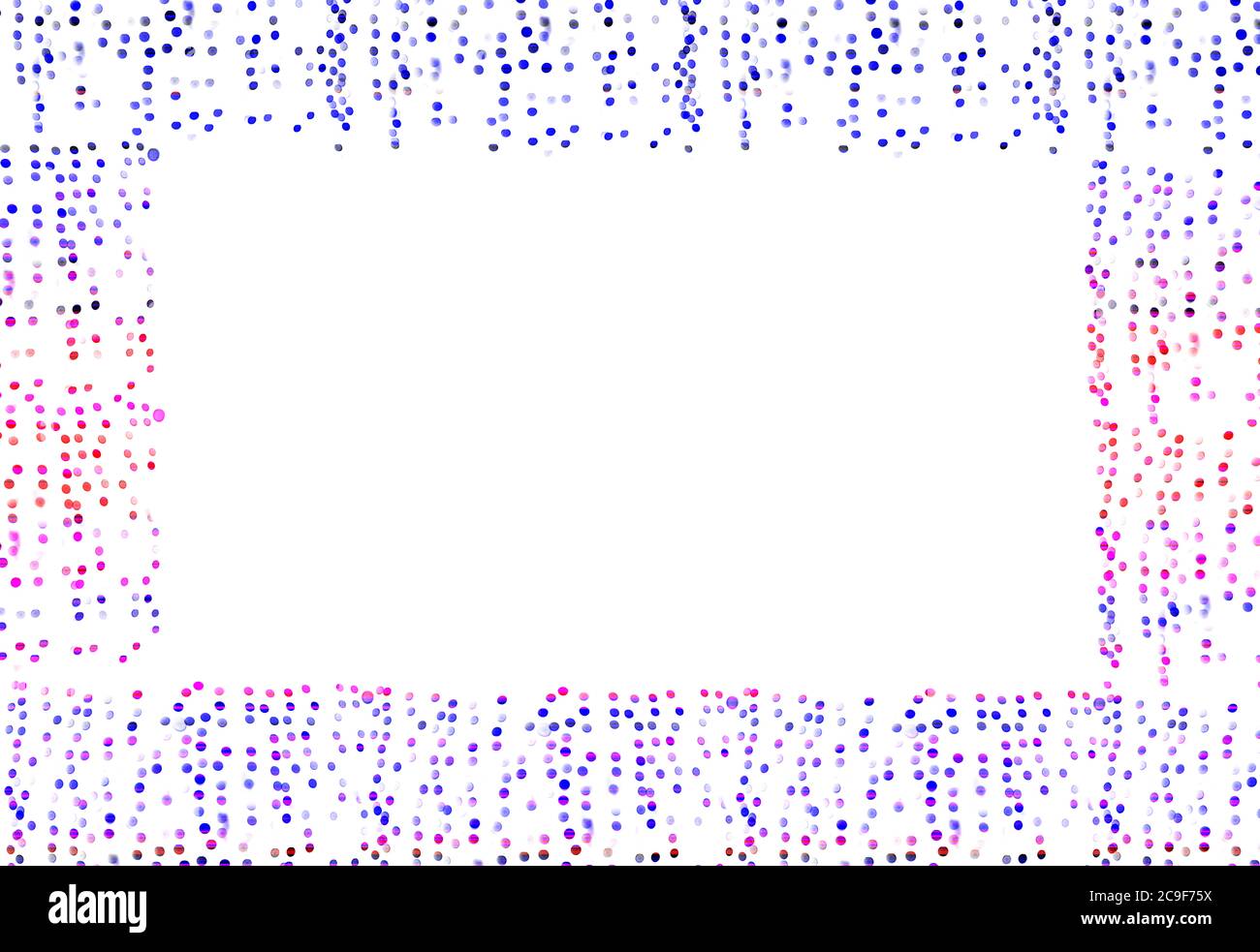 Small Colorful Dots Frame Background Template-For Banner, Poster, Card ...