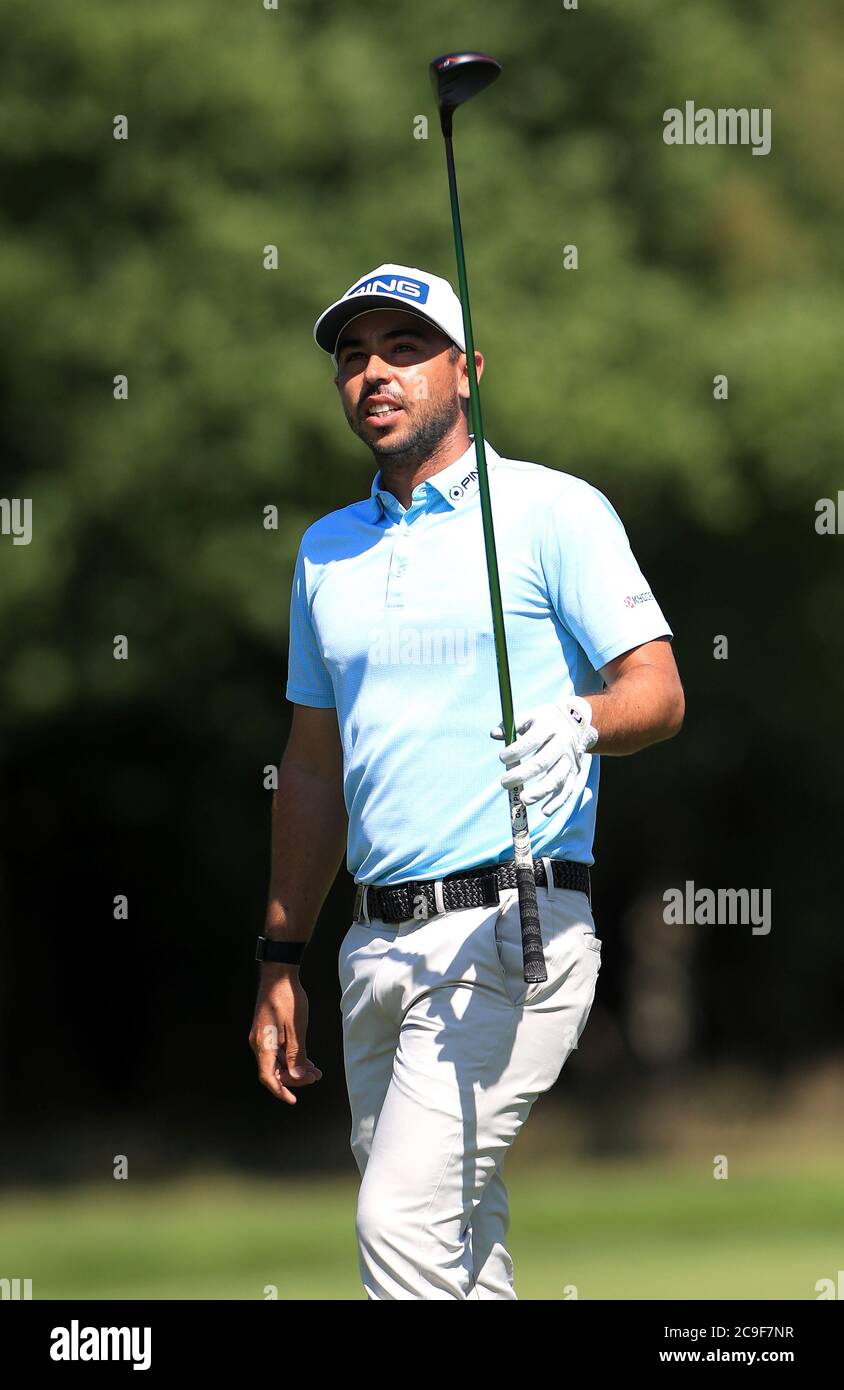 Spain's Sebastian Garcia Rodriguez during day two of the Hero Open at ...