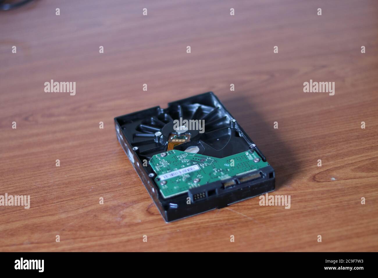 Old computer internal hard drive Stock Photo - Alamy