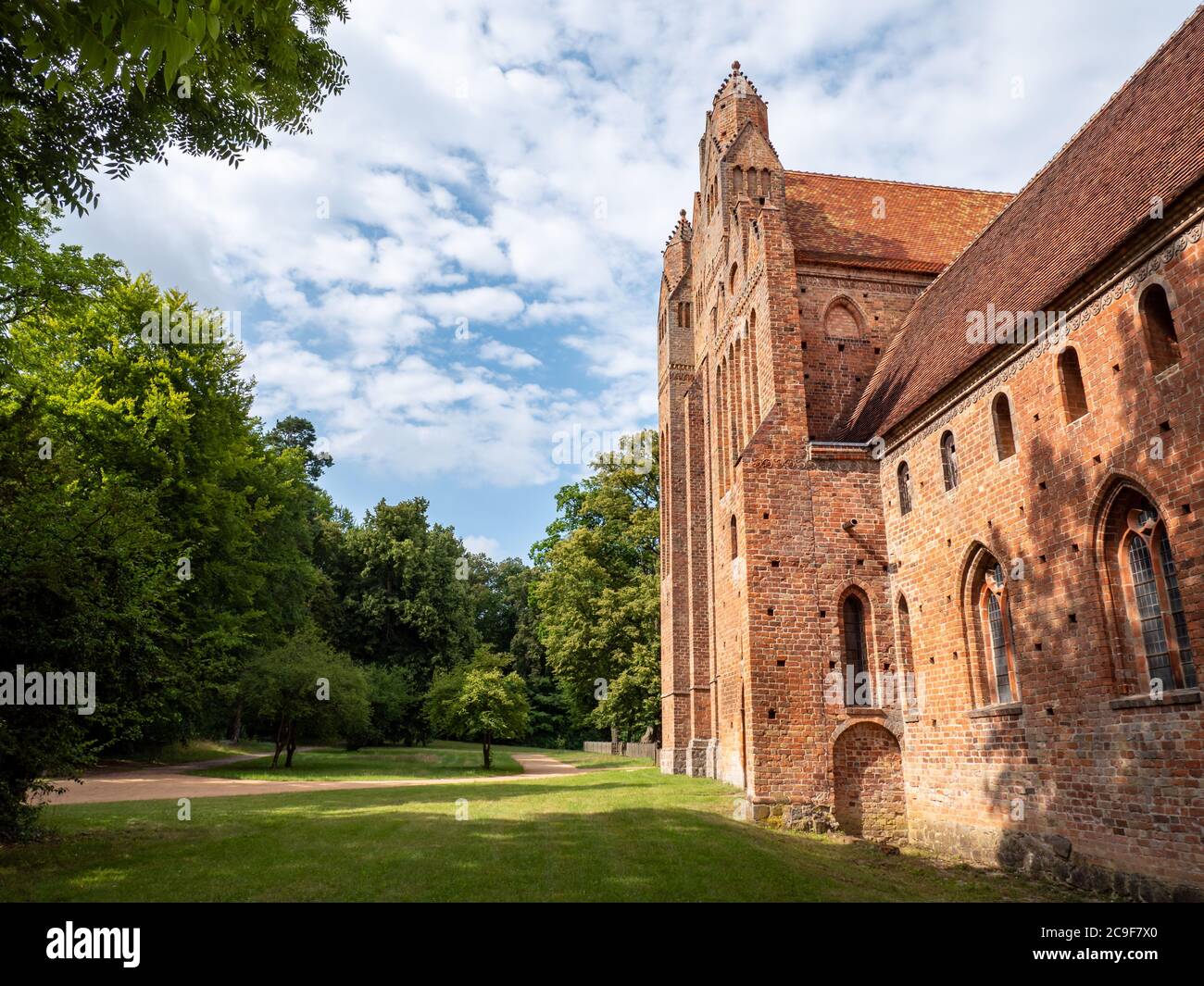 old chorin in the old town east germany Stock Photo - Alamy
