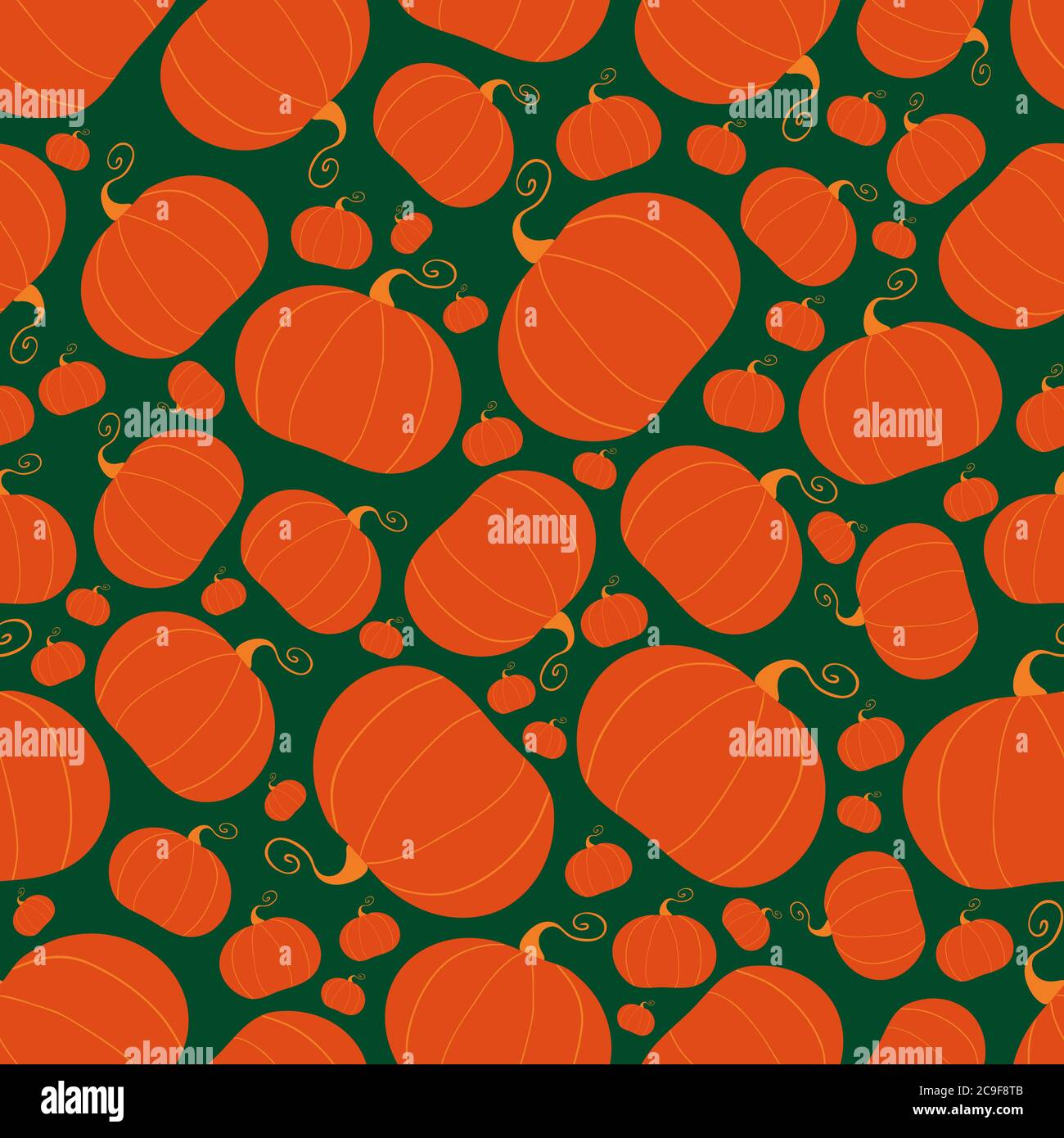 Green pumpkin plant Stock Vector Images - Alamy