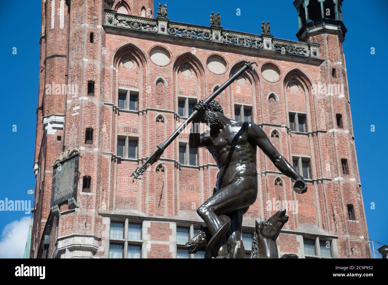 Fountain in middle town hall hi-res stock photography and images - Alamy