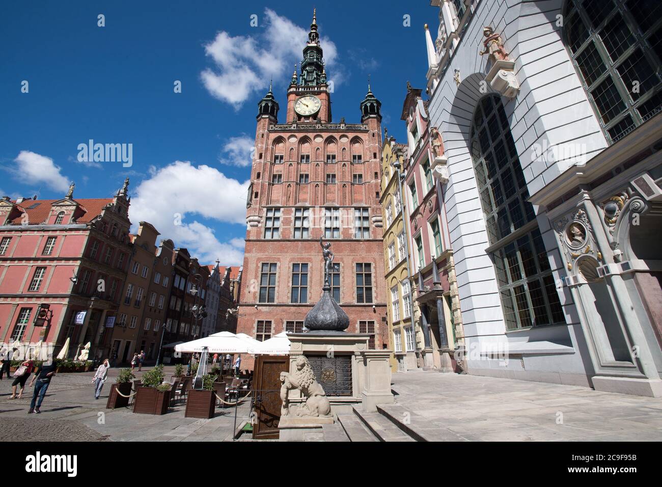 Gothic Ratusz Glownego Miasta (Gdansk Main Town Hall), Dutch mannerist ...