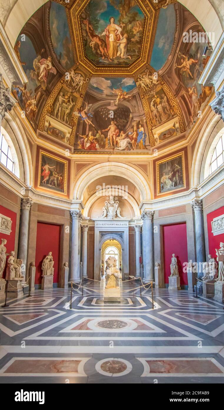 The Vatican Museums are an immense collection of artifacts, frescoes ...