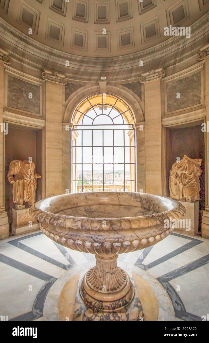 The Vatican Museums are an immense collection of artifacts, frescoes ...