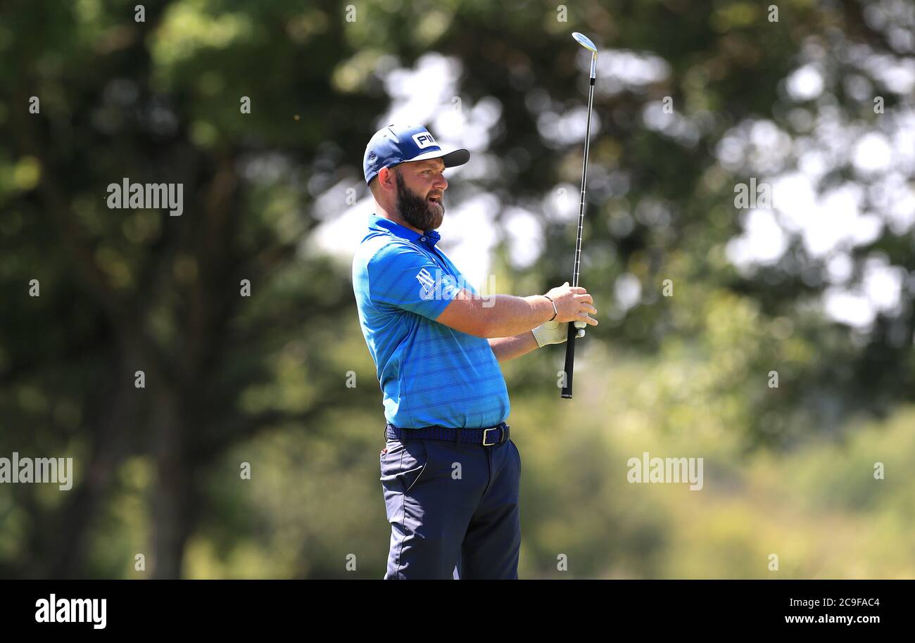 England's Andy Sullivan during day two of the Hero Open at Forest of ...