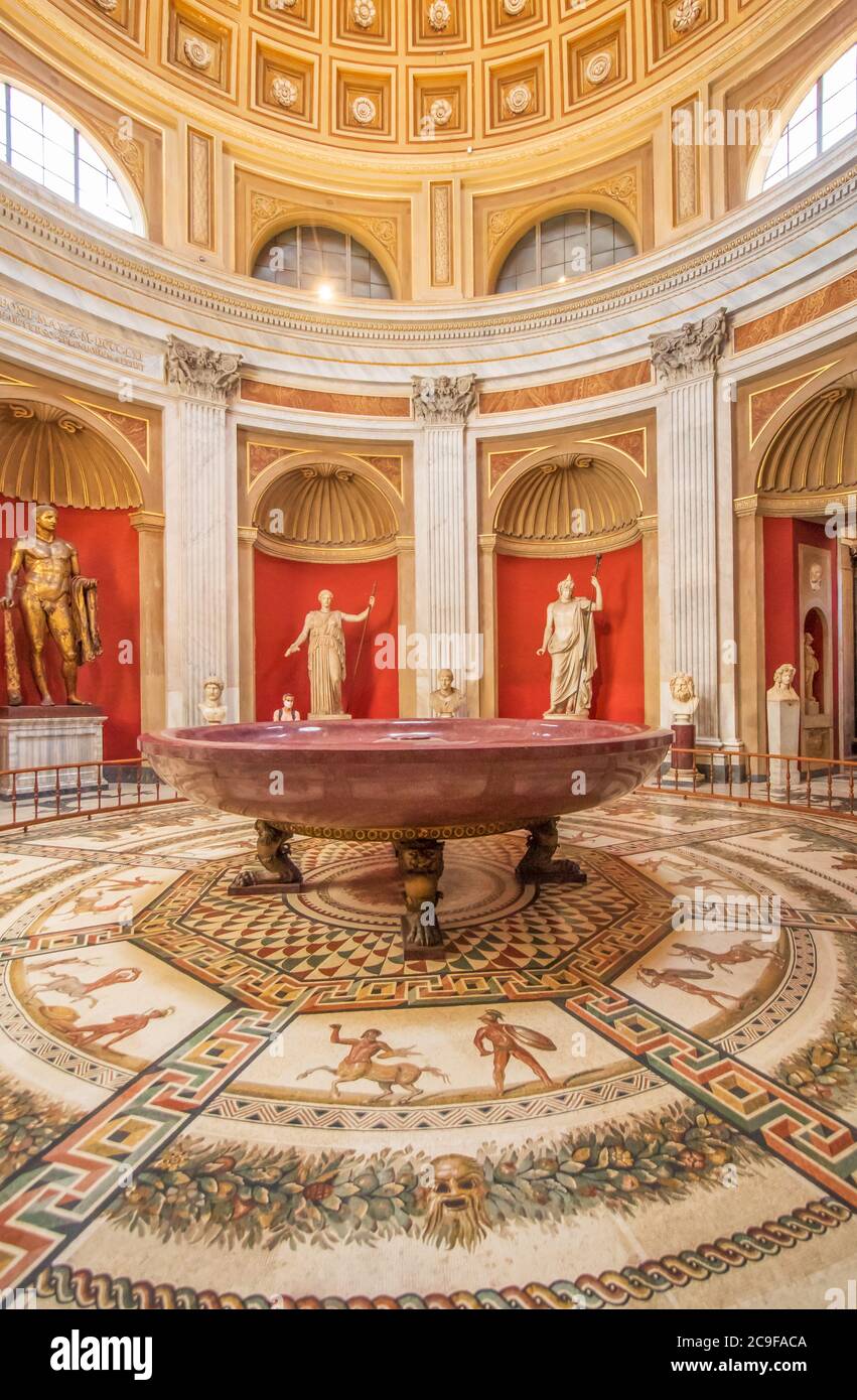 The Vatican Museums are an immense collection of artifacts, frescoes ...