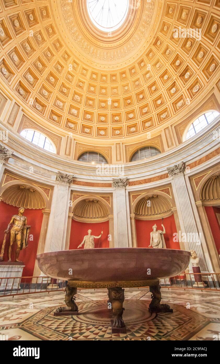 The Vatican Museums are an immense collection of artifacts, frescoes ...