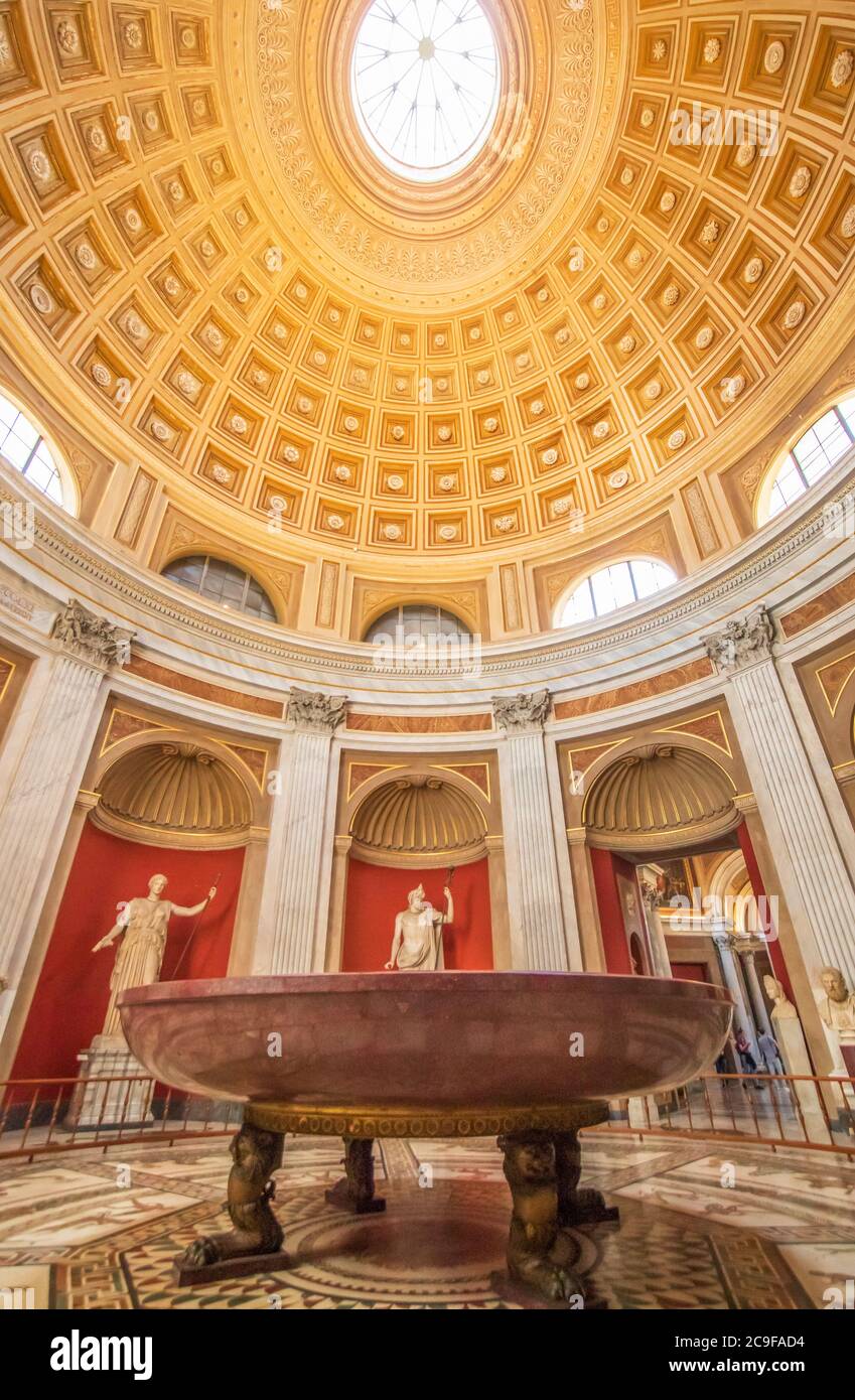 The Vatican Museums are an immense collection of artifacts, frescoes ...