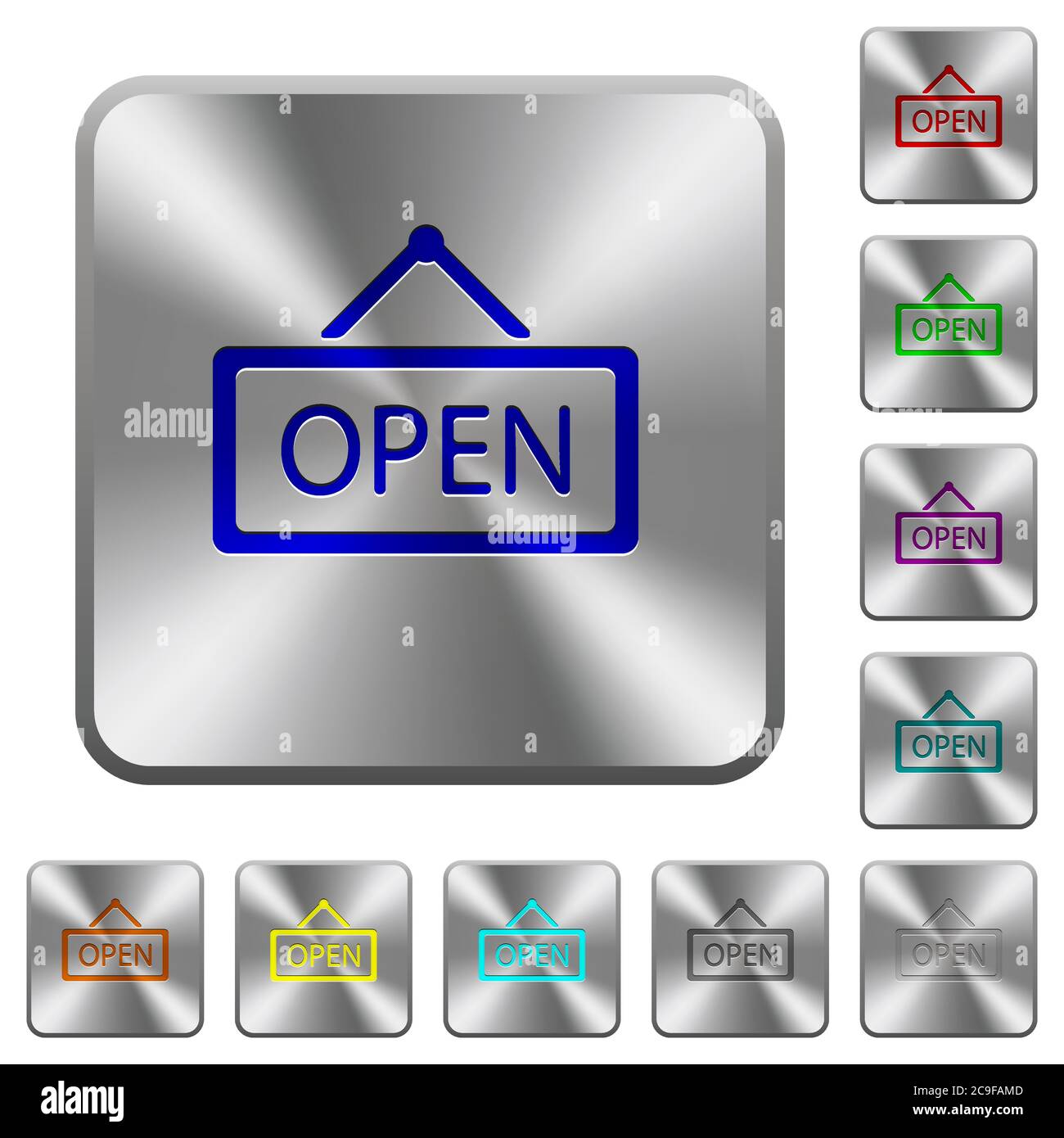 Silver text effects hi-res stock photography and images - Alamy