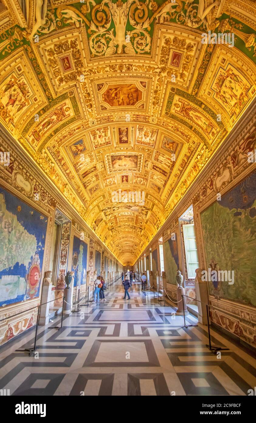 The Vatican Museums are an immense collection of artifacts, frescoes ...