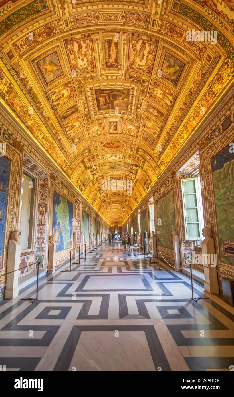 The Vatican Museums are an immense collection of artifacts, frescoes ...