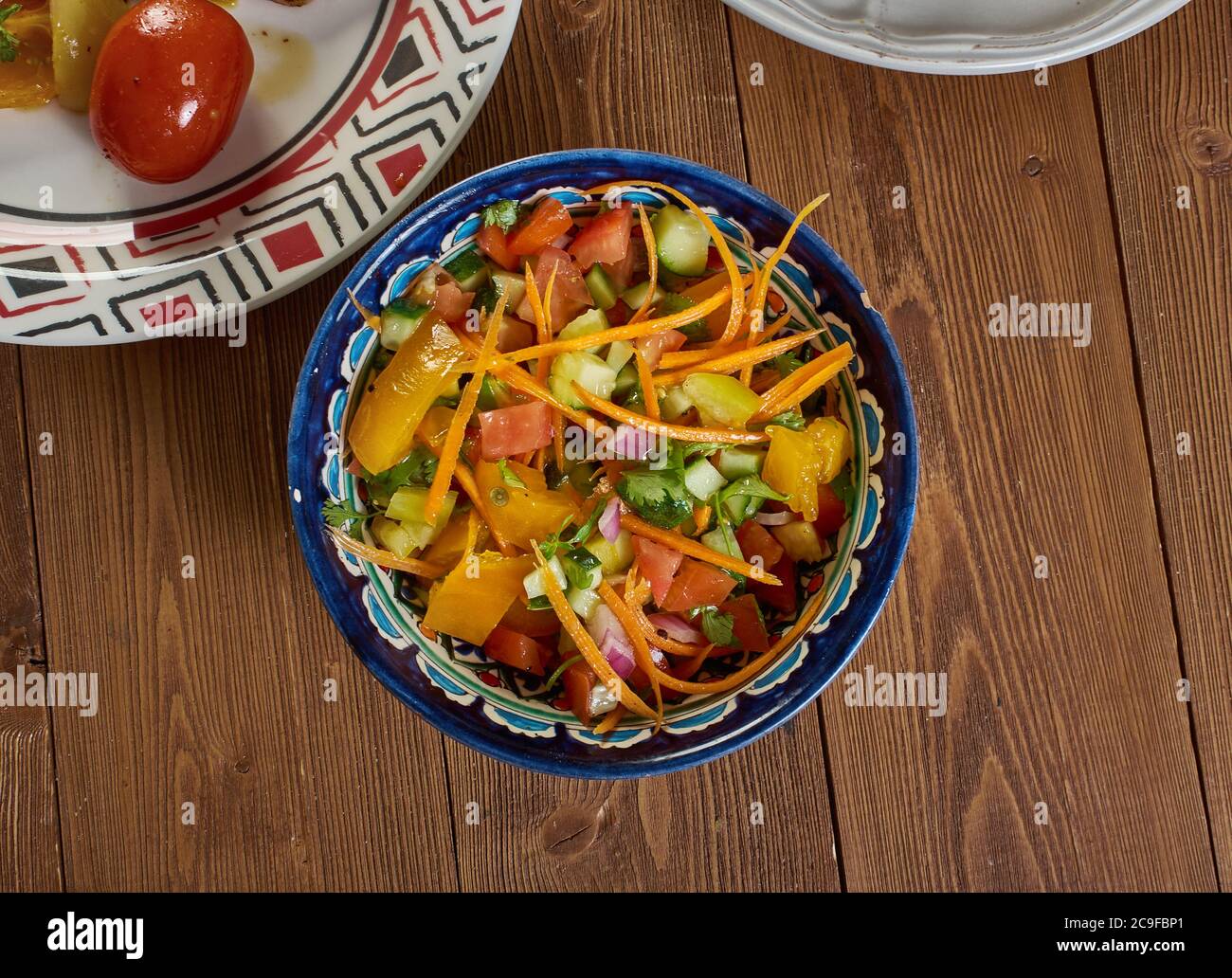 Afghan salad, salad in Afghan cuisine that is prepared with the primary ...