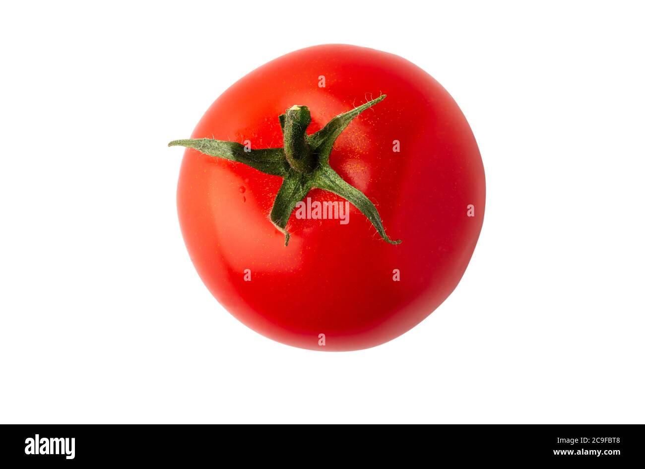 Ripe cherry tomato isolated on white background. Clipping path Stock Photo - Alamy