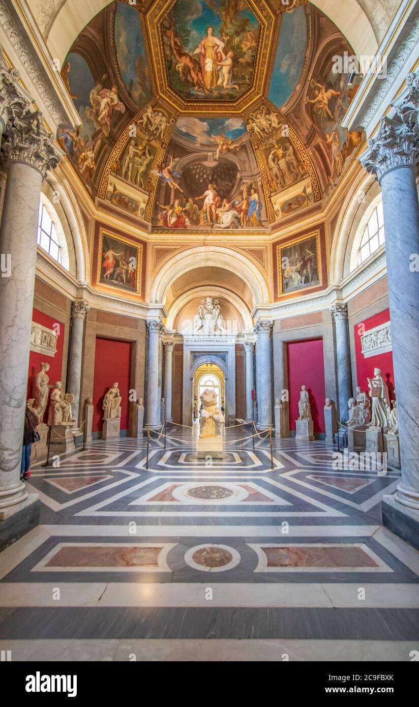 The Vatican Museums are an immense collection of artifacts, frescoes ...