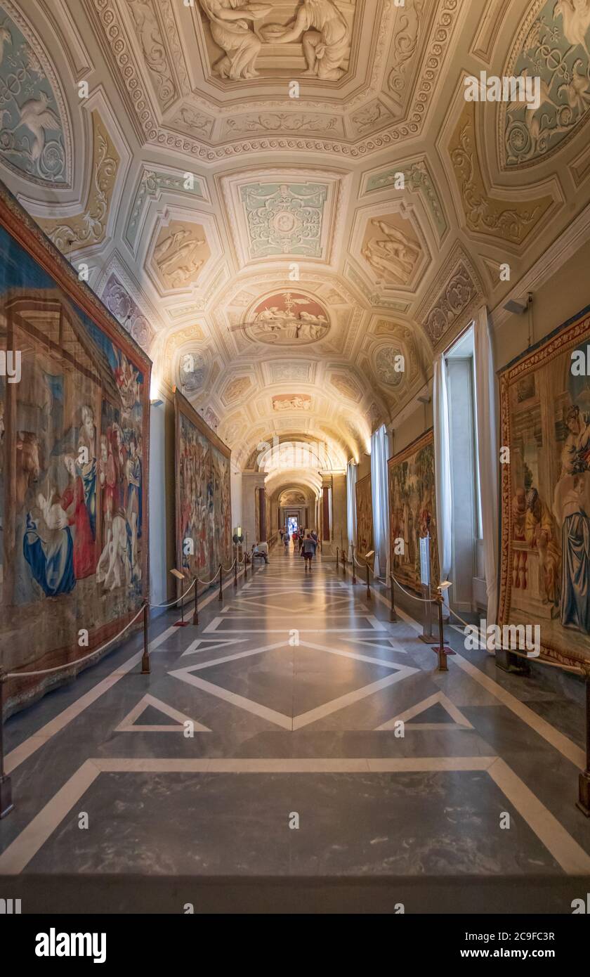 The Vatican Museums are an immense collection of artifacts, frescoes ...