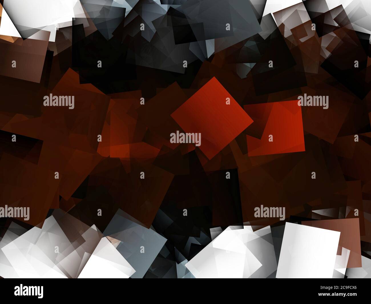 Rounding frame red and white block art texture raster image digital ...