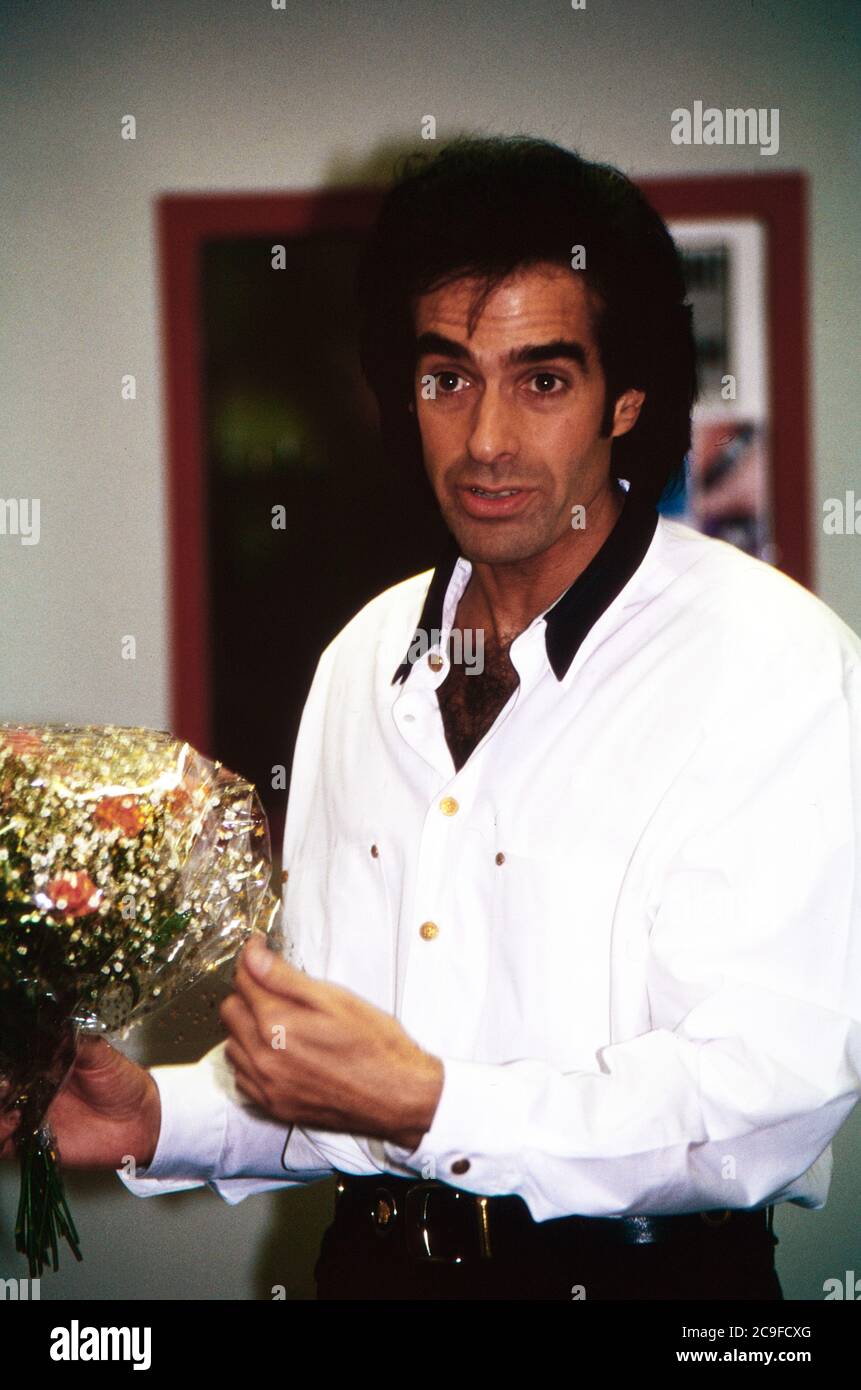David copperfield illusionist hi-res stock photography and images - Alamy