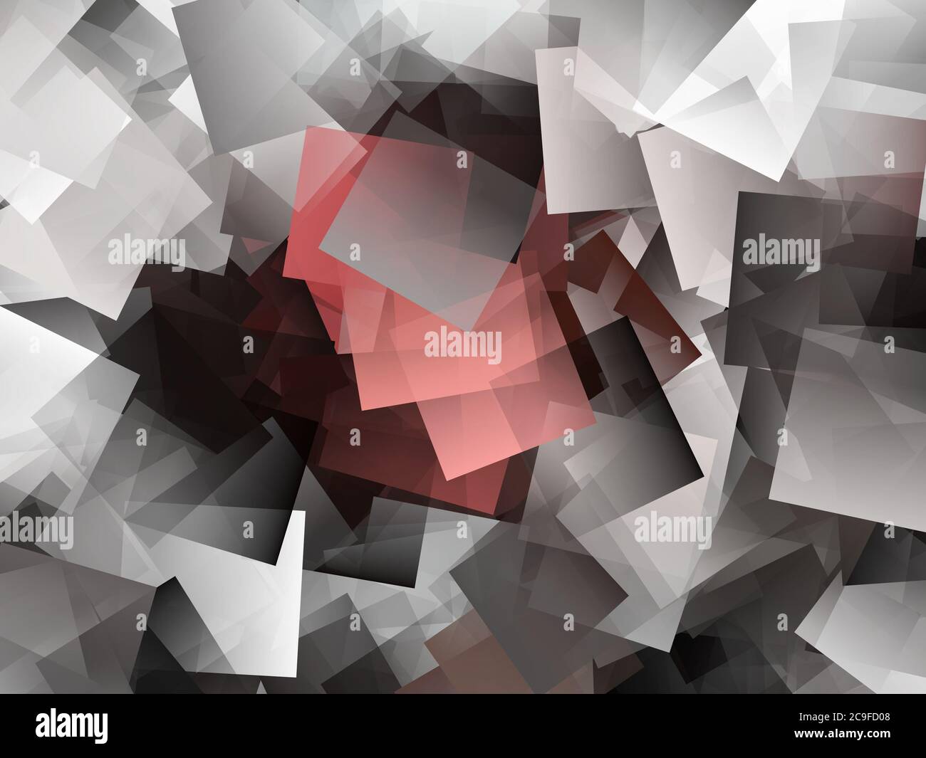 Rounding frame grey and red art texture raster image digital creation ...
