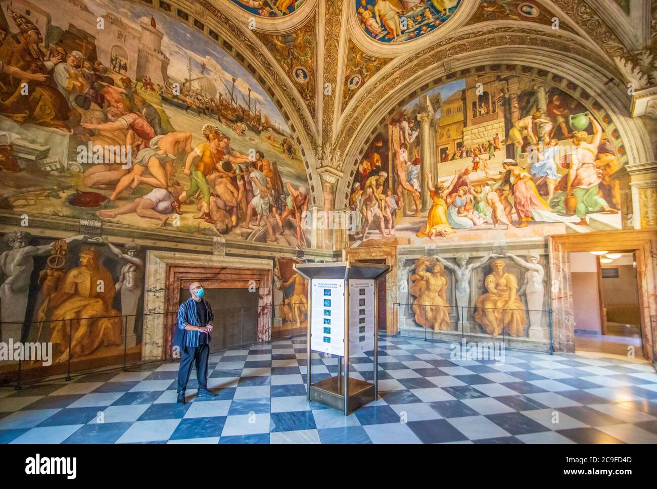 The Raphael Rooms are probably the most famous frescoes of the Vatican ...
