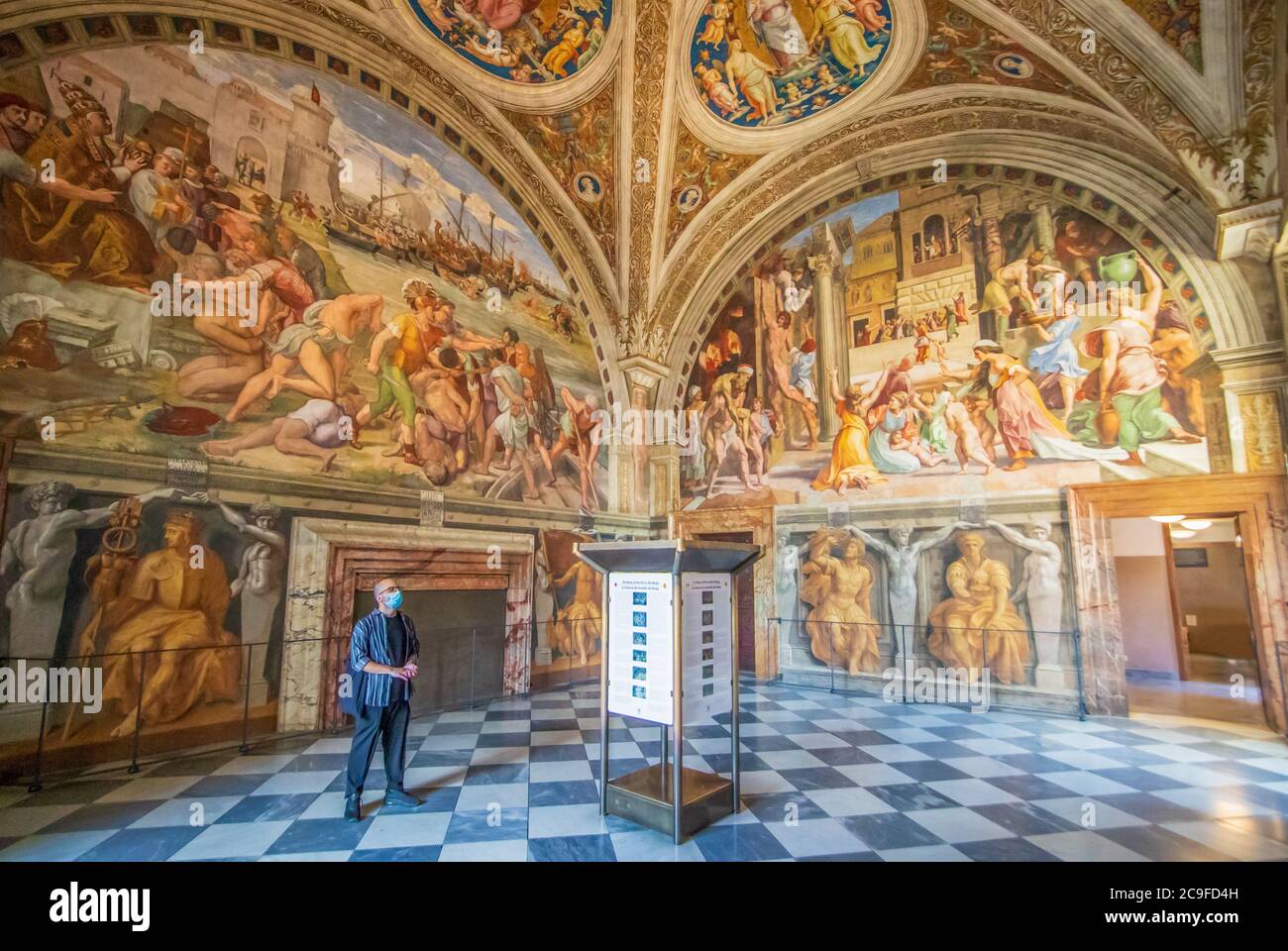 The Raphael Rooms are probably the most famous frescoes of the Vatican ...