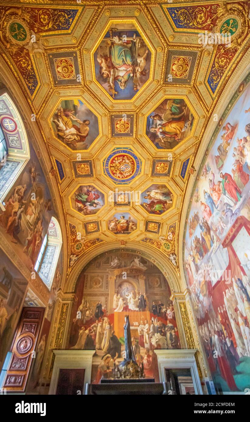 The Vatican Museums are an immense collection of artifacts, frescoes ...