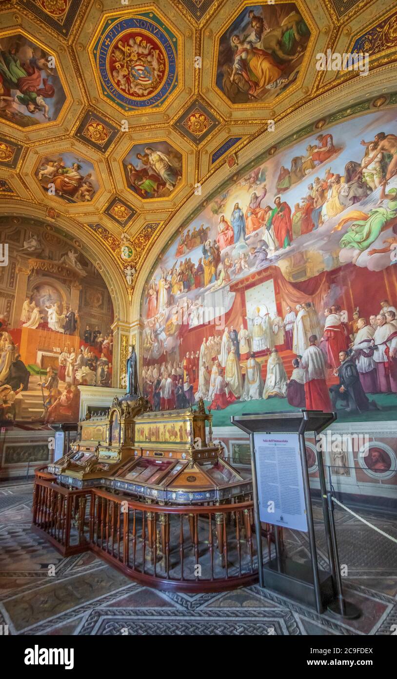 The Vatican Museums are an immense collection of artifacts, frescoes ...