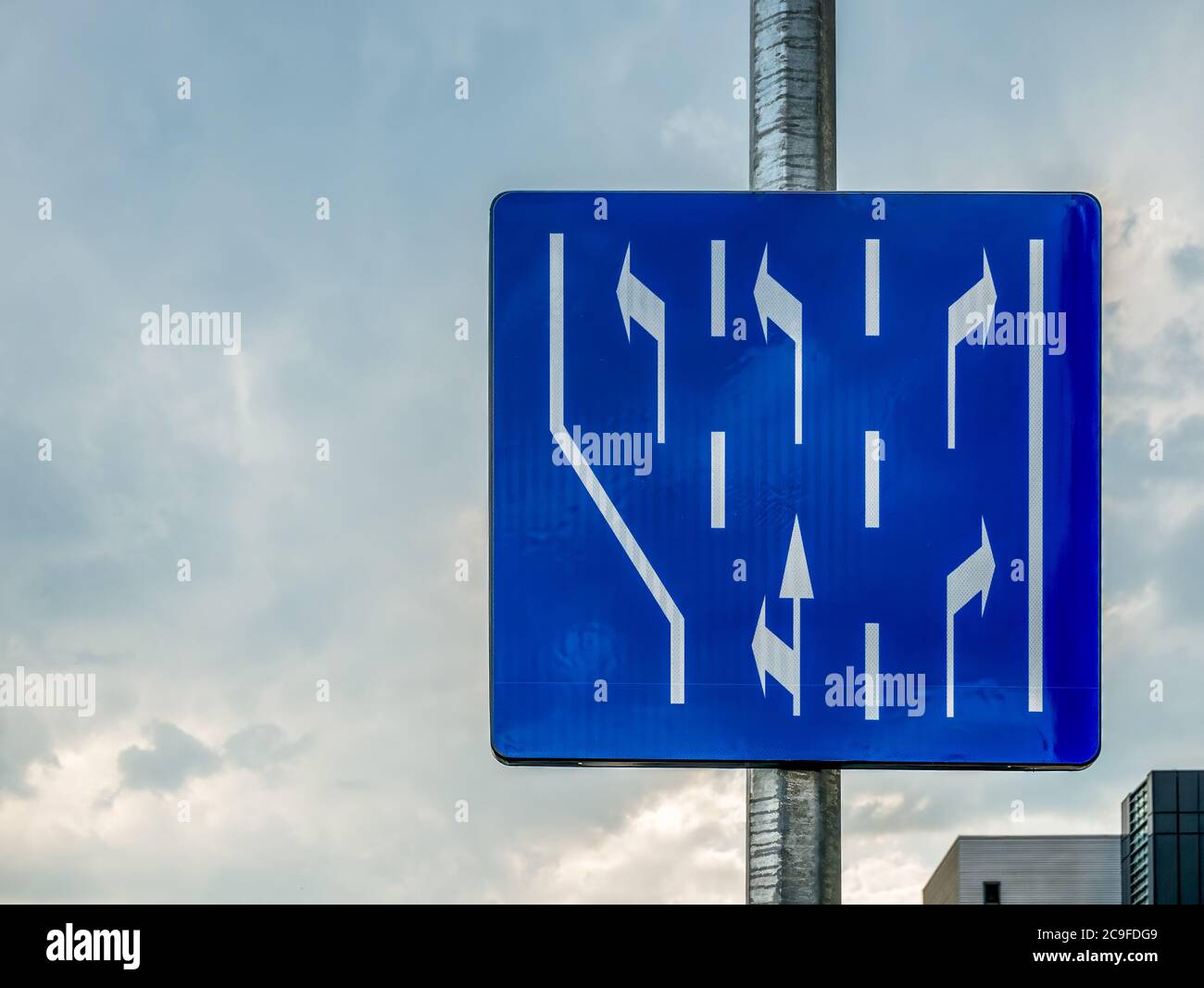 Car change lanes hi-res stock photography and images - Alamy