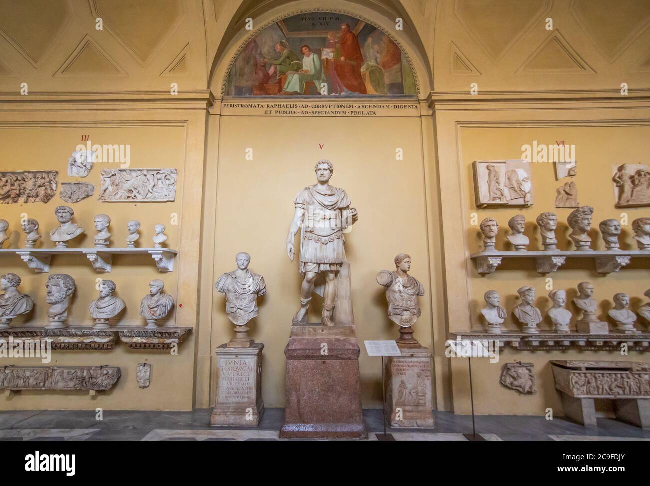 The Vatican Museums are an immense collection of artifacts, frescoes ...