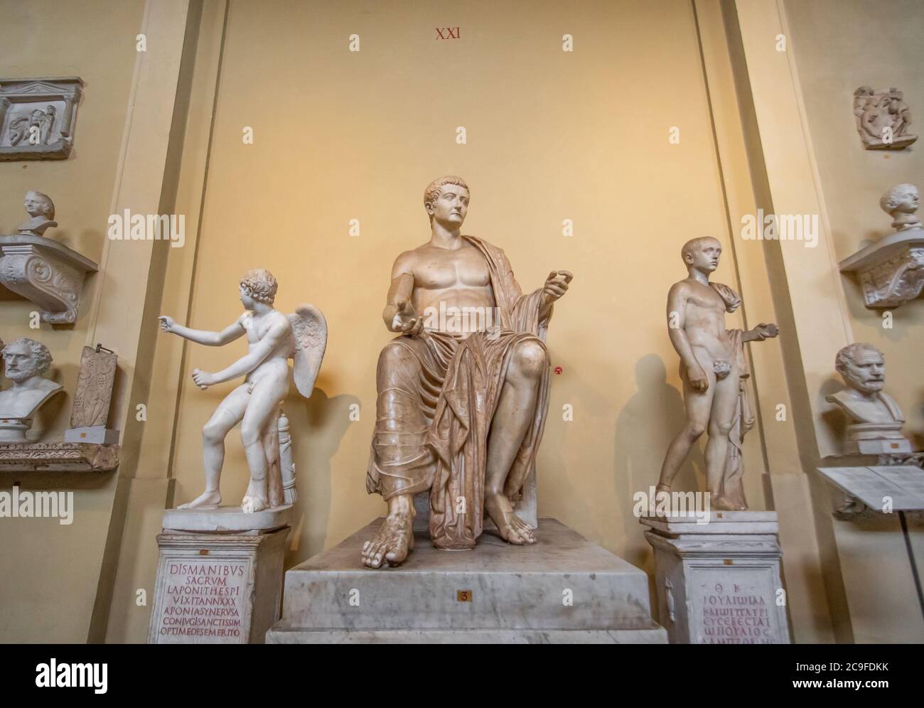 The Vatican Museums are an immense collection of artifacts, frescoes ...