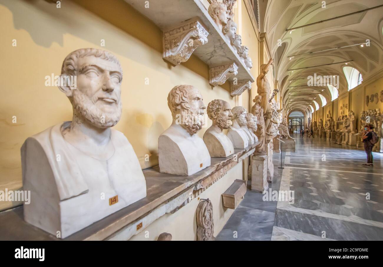 The Vatican Museums are an immense collection of artifacts, frescoes ...
