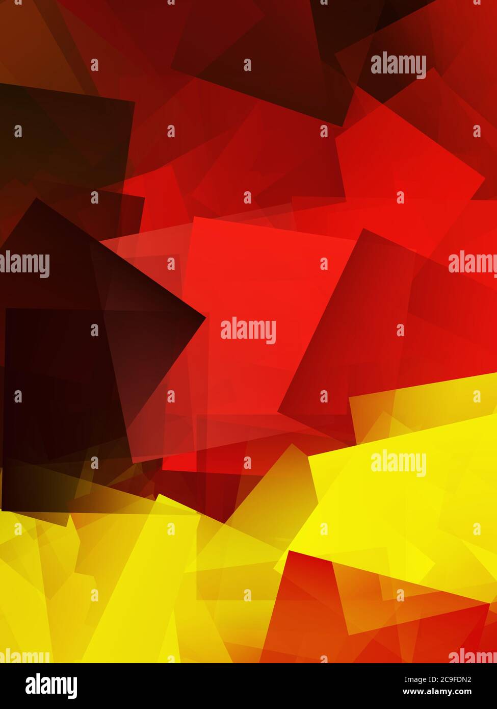 Rounding frame red and yellow art texture raster image digital creation ...