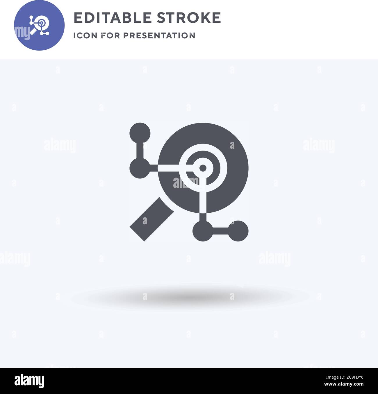 Index icon vector, filled flat sign, solid pictogram isolated on white ...