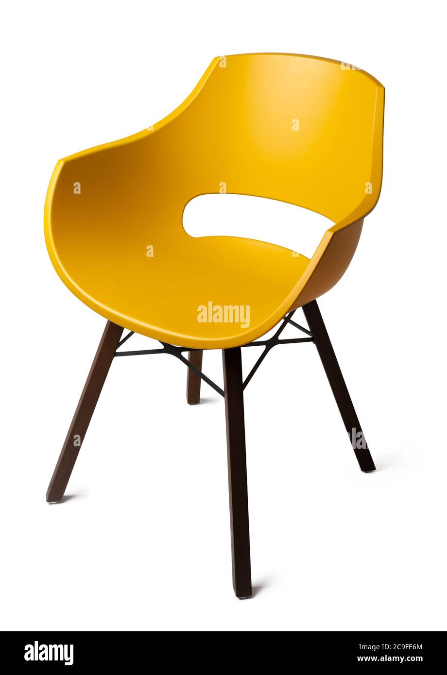 Modern design chair isolated on white background Stock Photo - Alamy