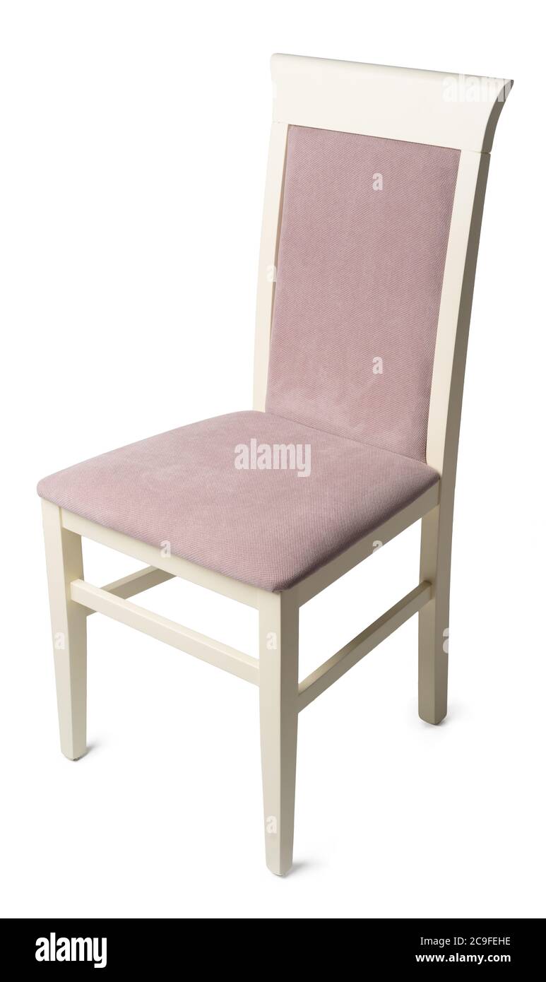 Modern design chair isolated on white background Stock Photo - Alamy