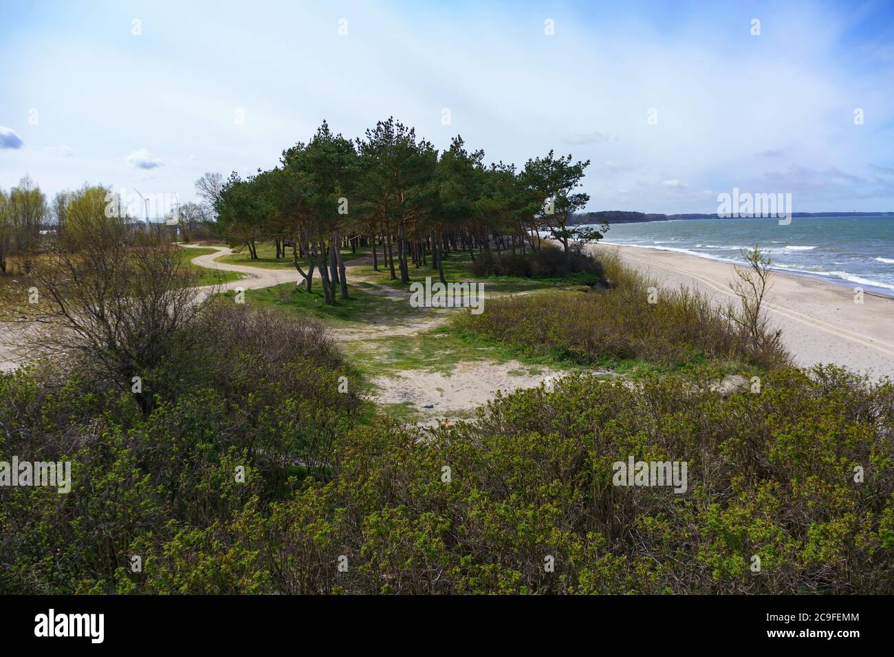 sand dunes on the sea beach, sand dunes Stock Photo - Alamy